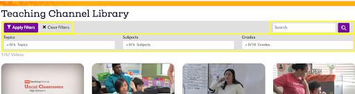 How do I search for videos?